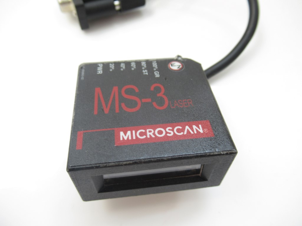 MICROSCAN model ms-3 single line, low density, cable 36" FIS-0003-0001 - PCM SURPLUS WORLD